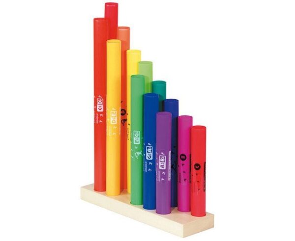 Houten standaard Boomwhackers - Baaslevert.