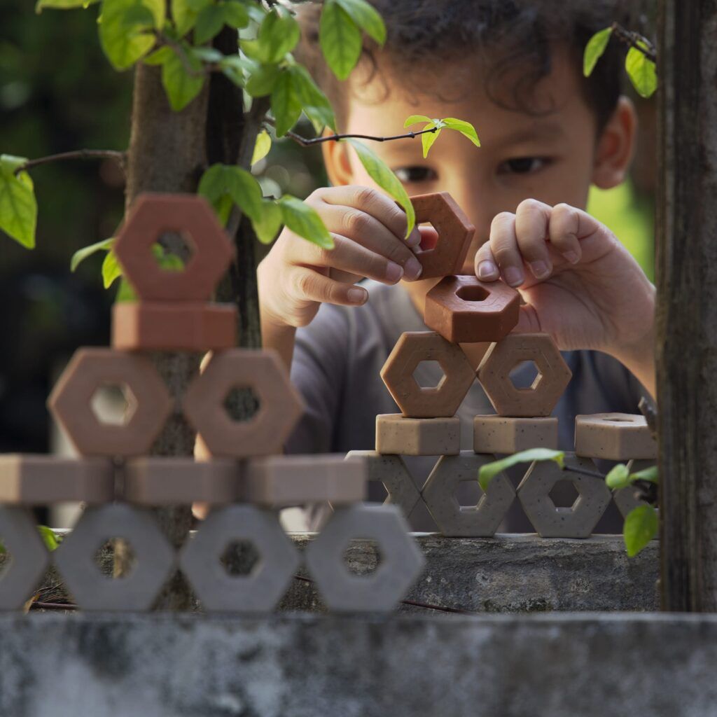 Guidecraft Little Pavers - 60 stuks - Baaslevert.